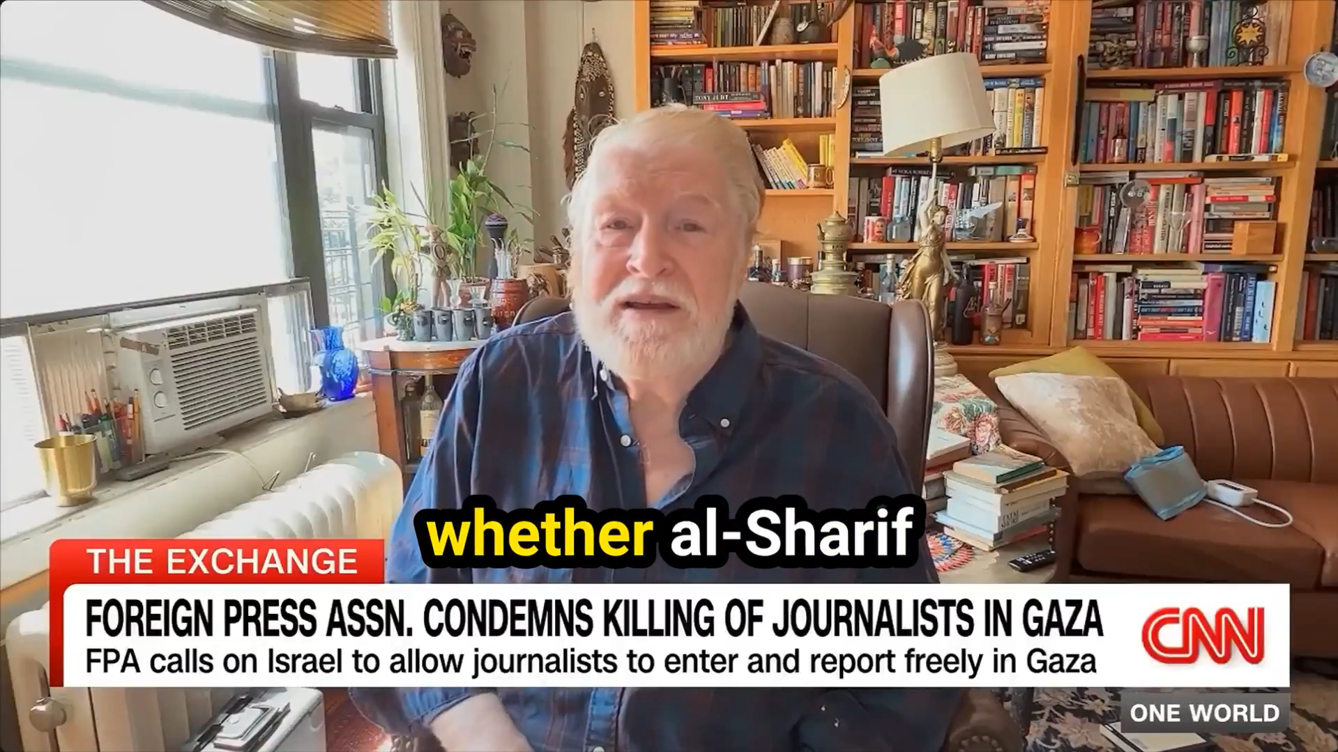 The Conversation Missing on Slain Al Jazeera Reporter Anas Al-Sharif ...
